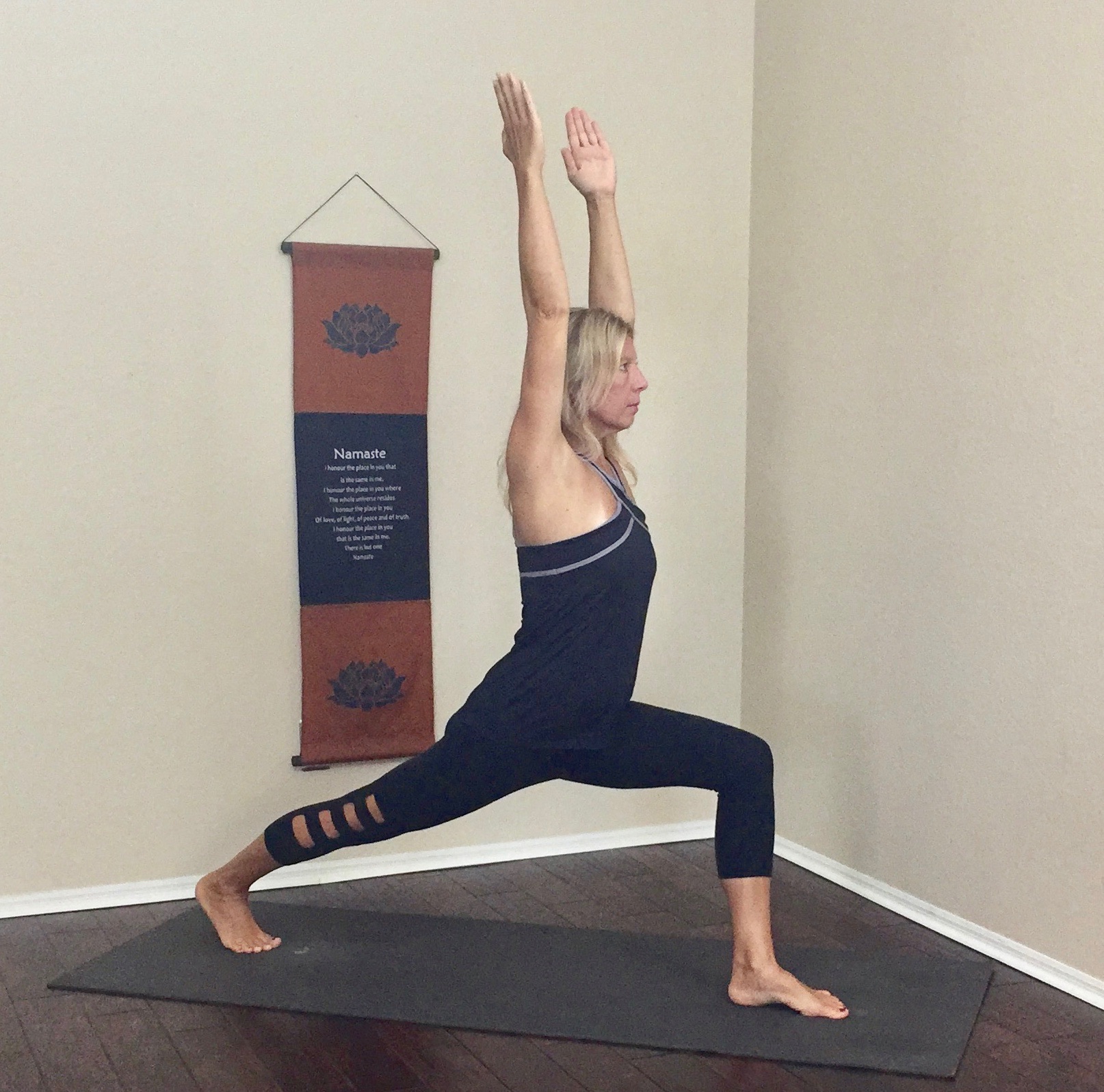 Virabhadrasana 1 | Warrior 1 | Yoga Alignment & Benefits - Empowered ...